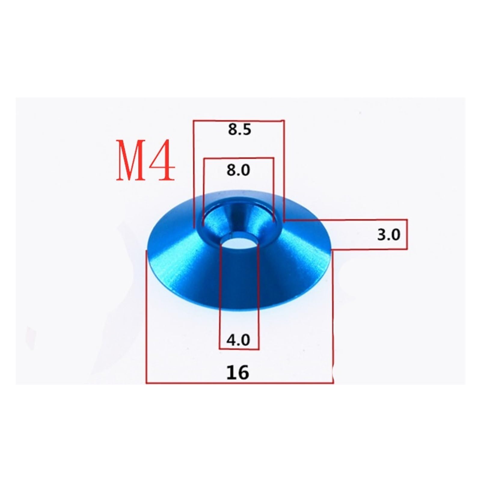 Snapklik.com : 5pcs 304 Stainless Steel Cup Washers, Aluminum Colourful ...
