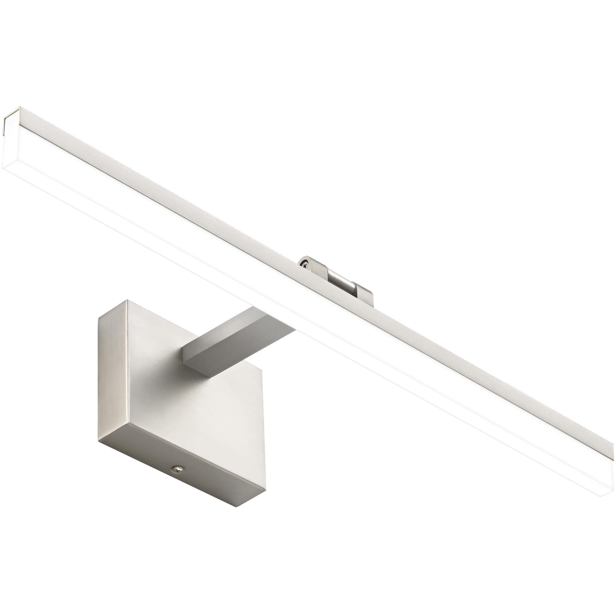 Snapklik.com : 24 Inch LED Vanity Lights Brushed Nickel Bathroom Light ...