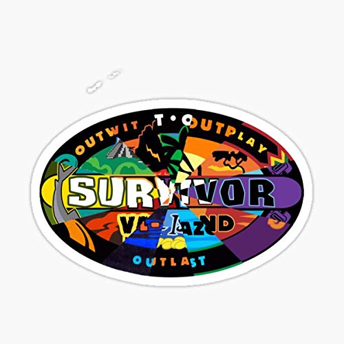 Amazon.com: Survivor Logos Merged Sticker - Sticker Graphic - Auto ...