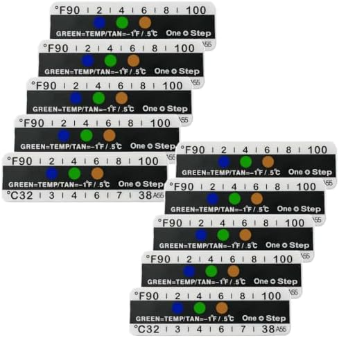 Amazon.com: One Step Urine Temperature Test Strips, 10 x Stick on ...