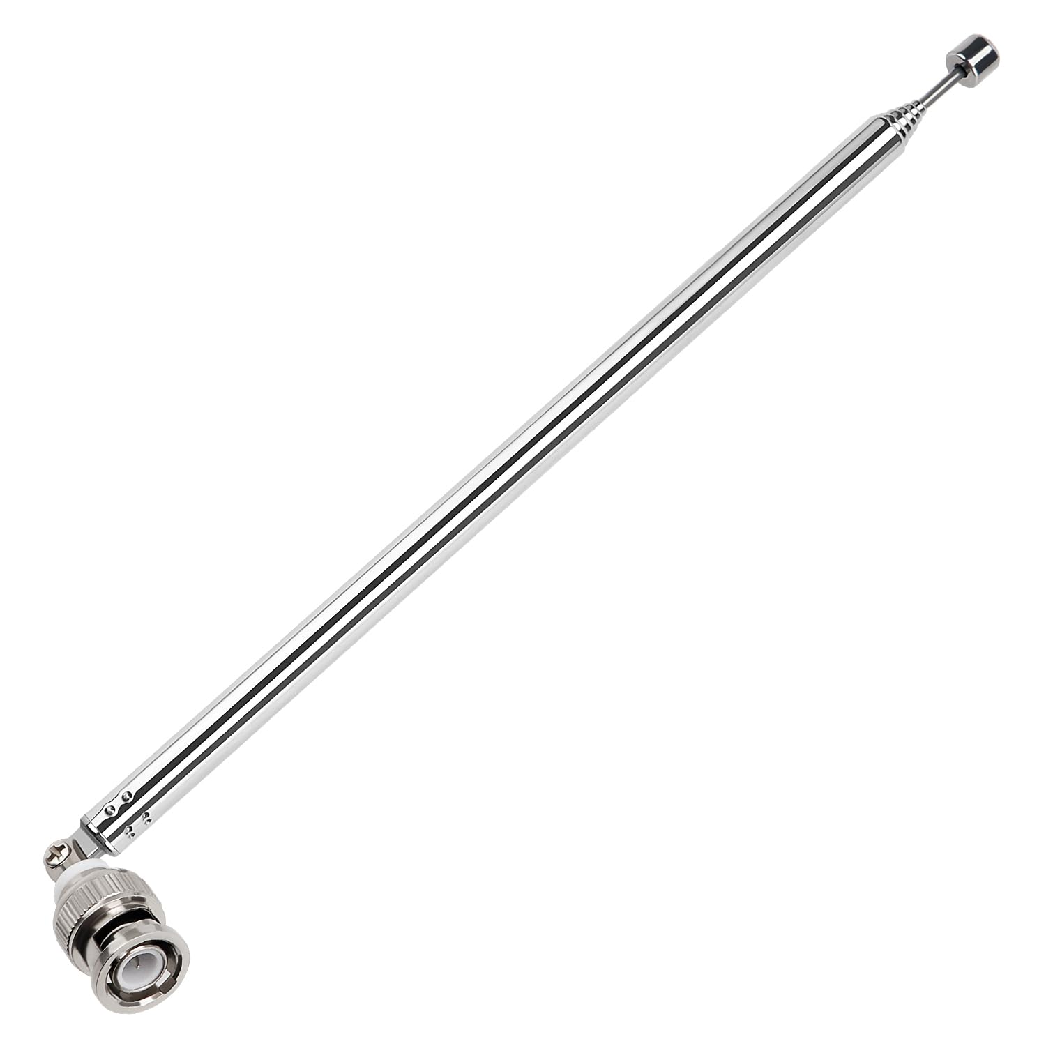 VooGenzek 100cm 7 Section Replacement Telescopic Aerial Antenna, DAB FM ...