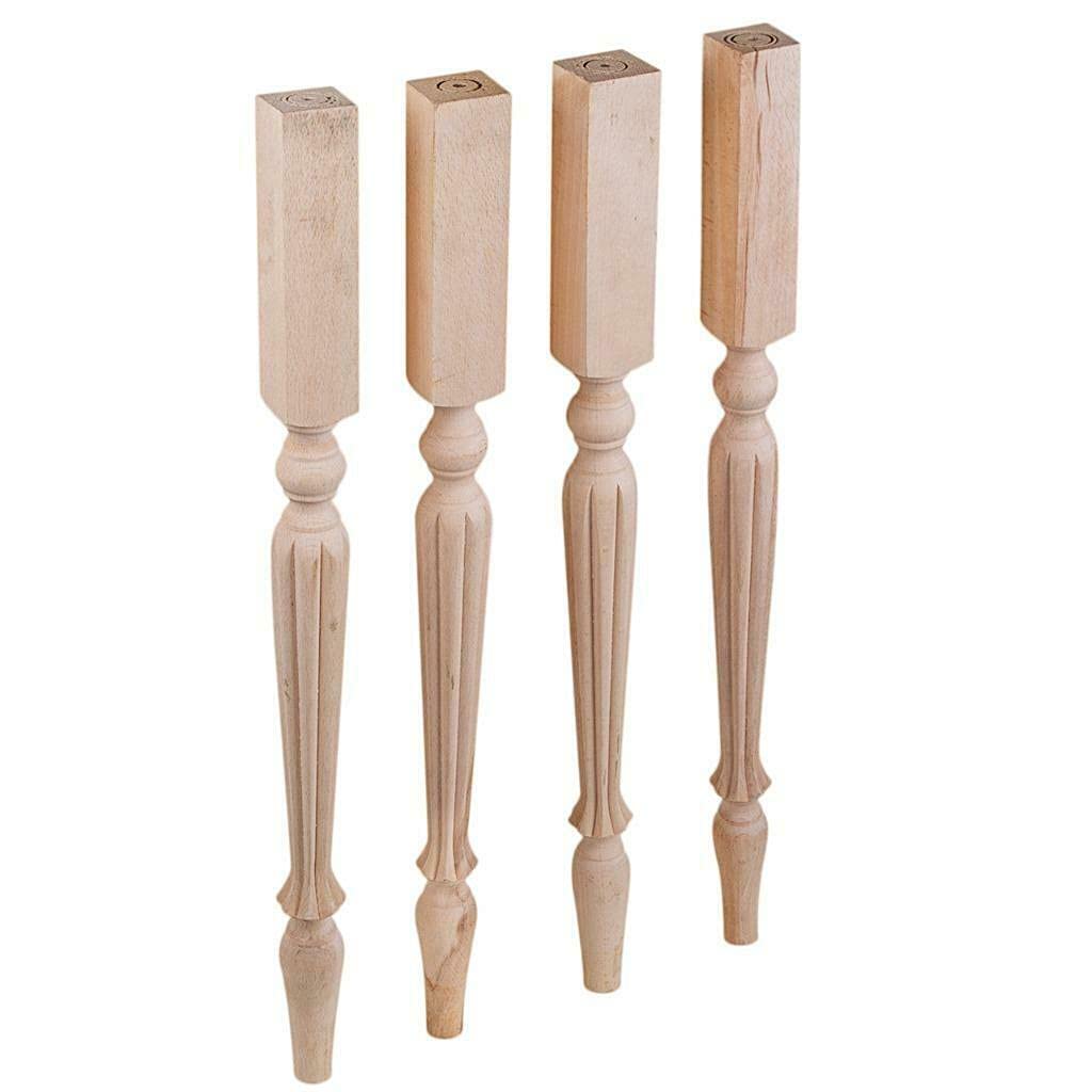 Buy Watlux Heavy Duty 30" Modern Wooden Farmhouse Dining Table Legs for ...