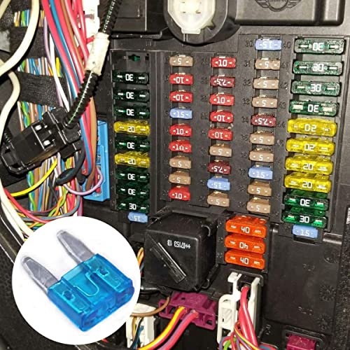 Snapklik.com : 1000 Pack Auto Fuses 15 AMP APM/ATM 32V Mini Blade Style ...