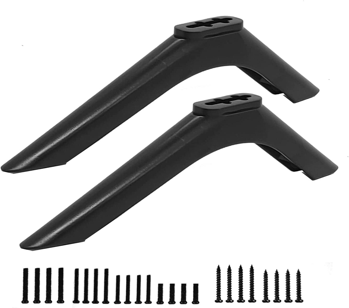 TV Base Stand for RCA Roku TV Legs Replacement Compatible for Smart TVs ...