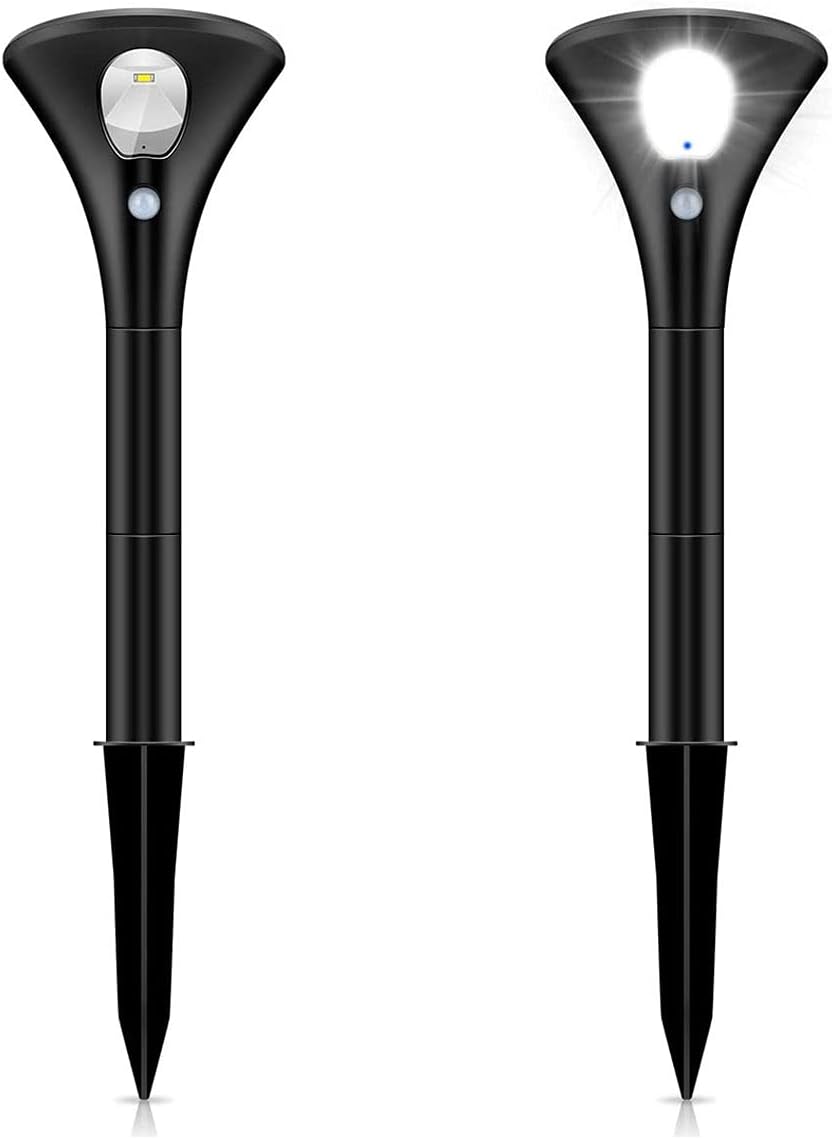 UNbit Solar Pathway Lights, Solar Garden Lights Outdoor IP65 Waterproof ...