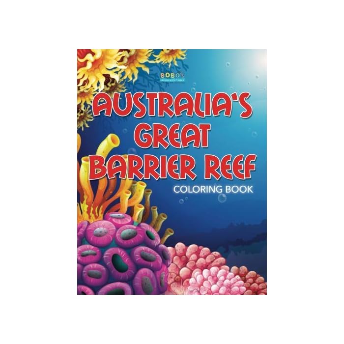 Buy Australia's Great Barrier Reef Coloring Book Online at desertcart INDIA
