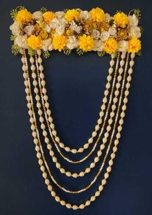 Buy SellPlus Designer Artificial Flower Garland Puja Mala for Photo ...