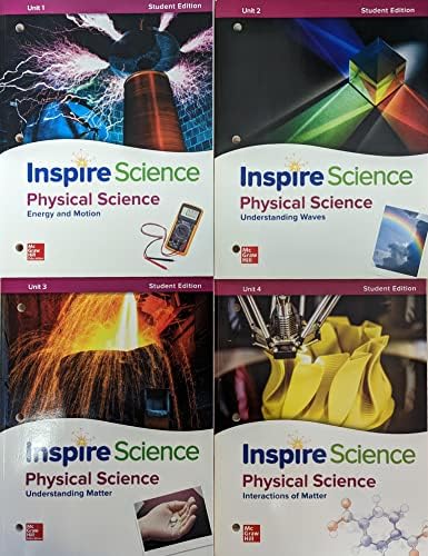 Inspire Science: Physical Write-In Student Edition 4 Unit Bundle ...