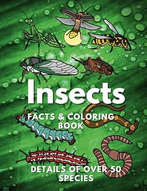 Beetles: Facts & Coloring Book: Activity Book for Children Aged 2 to 16 ...