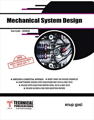 Amazon.com: Mechanical System Design for SPPU 15 Course (BE - II - Mech ...