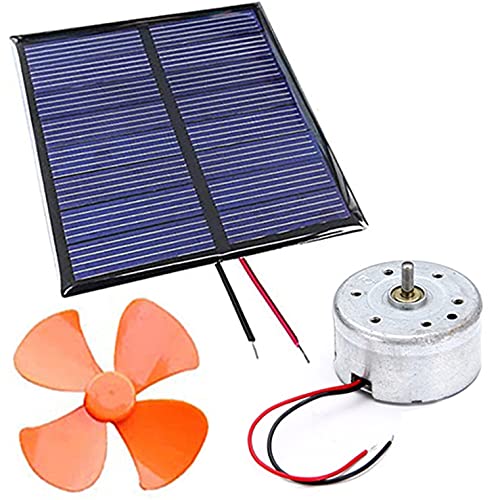 Kit4Curious® Solar Fan DIY Kit - Solar Powered Fan Making Kit for ...