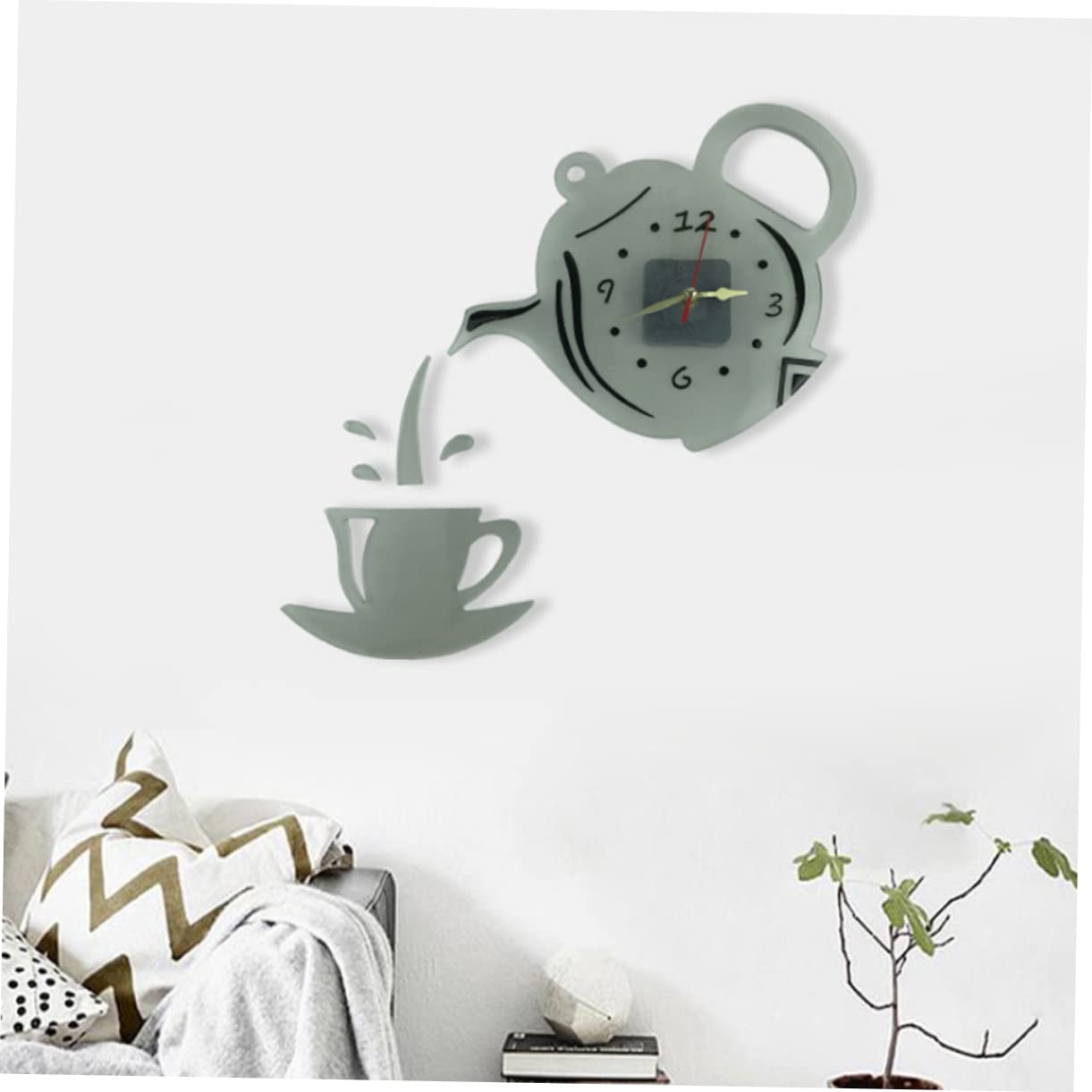 HAPINARY Moldes De Reloj De Pared Diy Molde De Para Hacer Relojes De S...