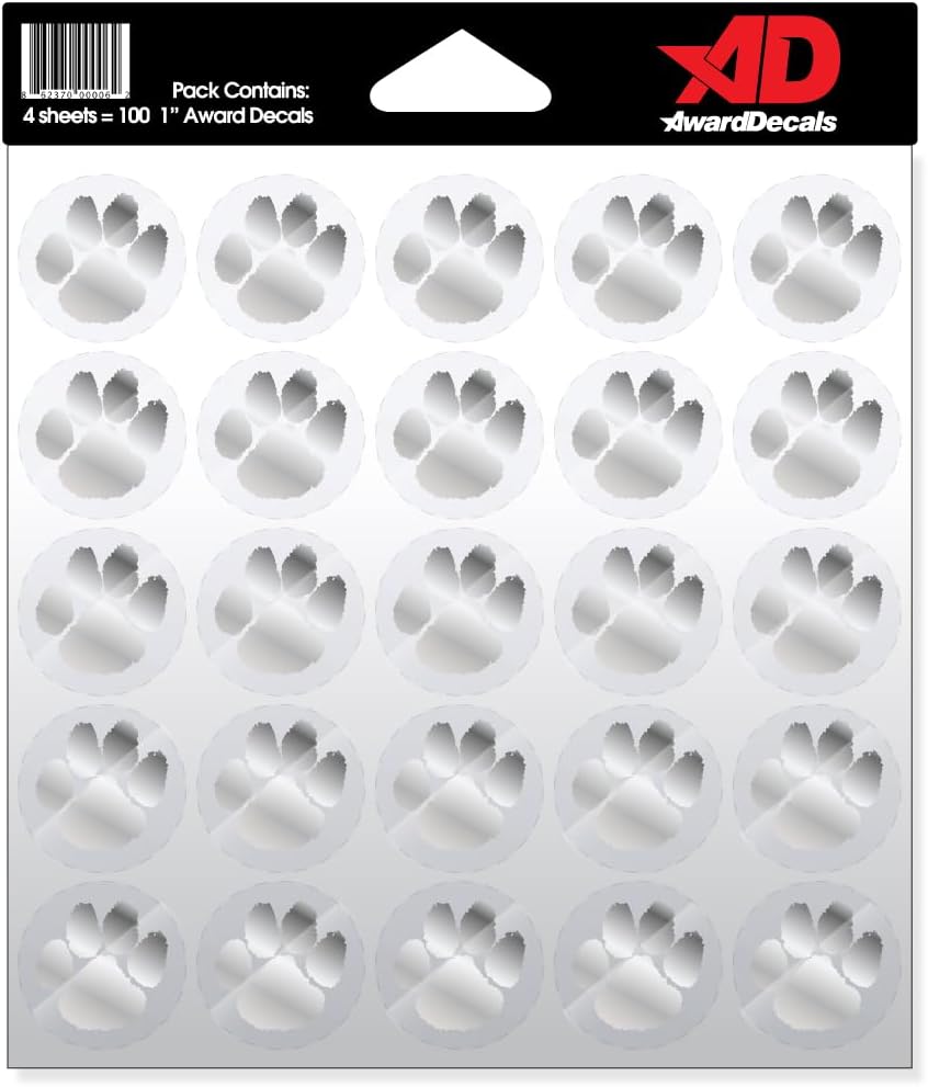 Award Decals Juego de calcomanías para patas (100 calcomanías) The ...