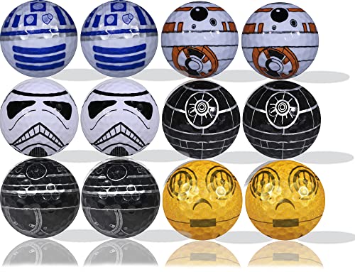#2 Storm Trooper, C3PO, R2D2, Death Star, BB8, BB9E Golf Balls - Want ...