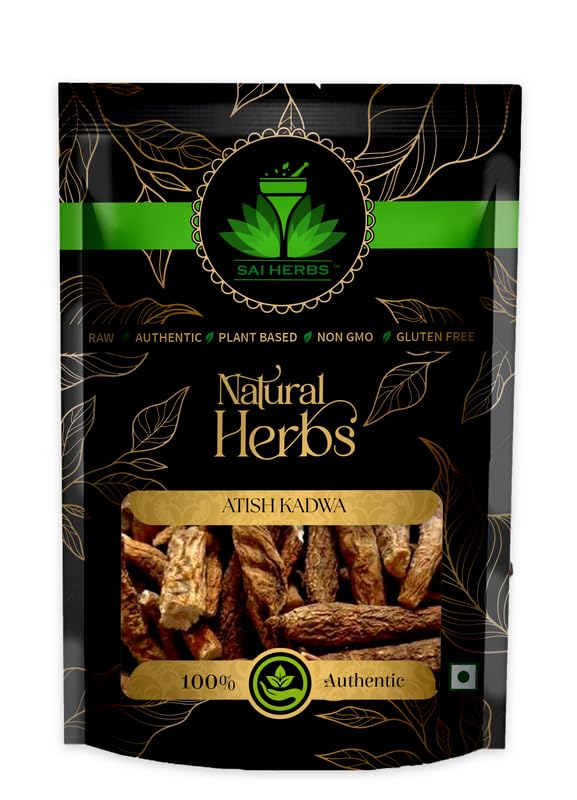 Buy SAI HERBS Atish Kadwa Ayurvedic Raw Herb - Ateesh Bitter Ayurvedic ...