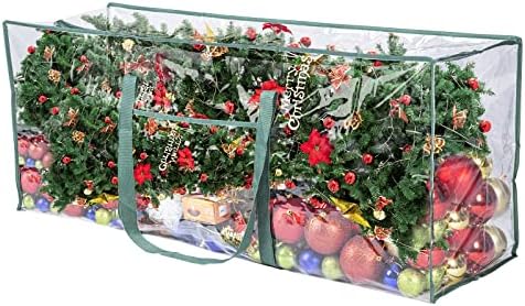 Amazon.com: Christmas Tree Storage [ Fits 9FT Christmas Tree ]Heavy ...