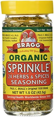 Amazon.com : Bragg Organic Sprinkle Seasoning 1.50 Ounces : Mixed ...