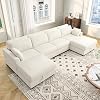 Amazon.com: Nynsley 130 Inch Sectional Couches for Living Room,6 Seater ...