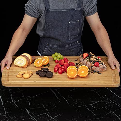 Amazon.com: Island Bamboo Kitchen Cutting Board - Over the Sink Cutting ...