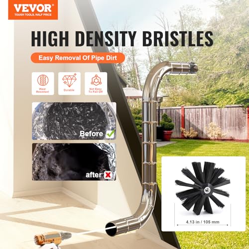 VEVOR DB29-DP 12.2M Cleaner 29 Pieces Duct, Reinforced Nylon Vent ...