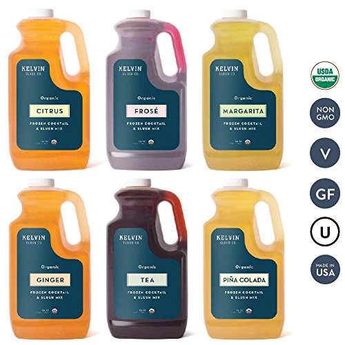 Kelvin Organic Frozen Cocktail Slush Mix Fros Case 4 X 64 Oz kelvin-organic-frozen-cocktail-slush-mix-fros-case-4-x-64-oz