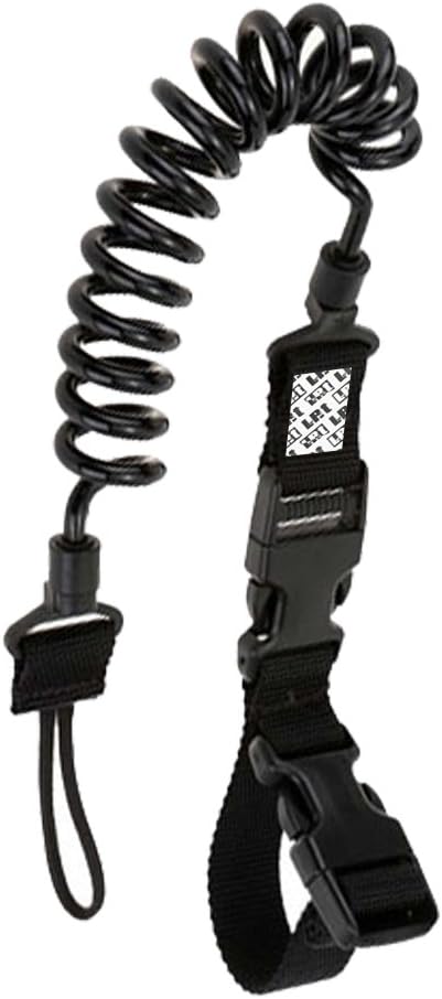 Amazon.com : LefRight Tactical Pistol Lanyard Retention Coil Security ...
