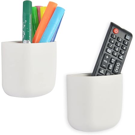 Amazon.com: JDGOOMA Pencil Holder - Self-Adhesive Wall Mount Pen Cup ...