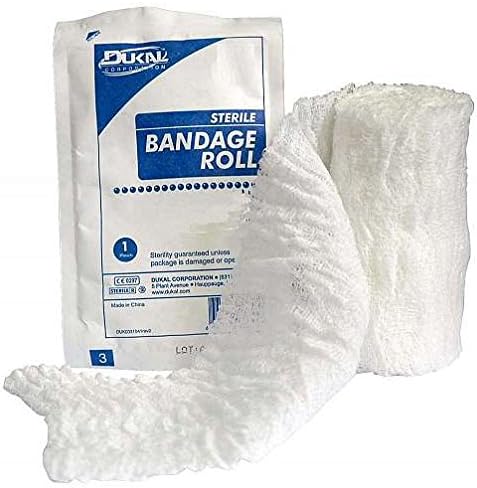 Amazon.com: Sterilux Bulky Gauze Bandage Roll 4.5" x 4.1 yards - Sold ...