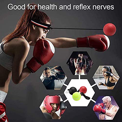 UNIFACO-Boxing-Reflex-Ball-3Pcs-Boxing-Training-Ball-Boxing-Tennis-Ball ...