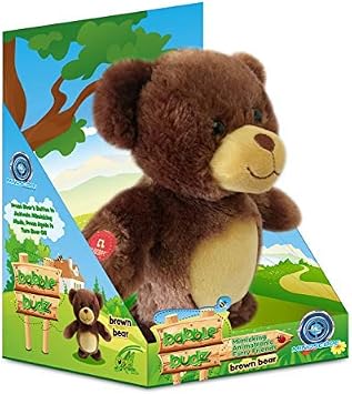 Amazon.com: Mindscope Babble Budz Mimicking Animatronic Furry Friends ...