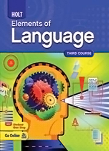 Chap Test Stnd Format Gr 9 Eolang 2009: Warriner E: 9780030993145 ...