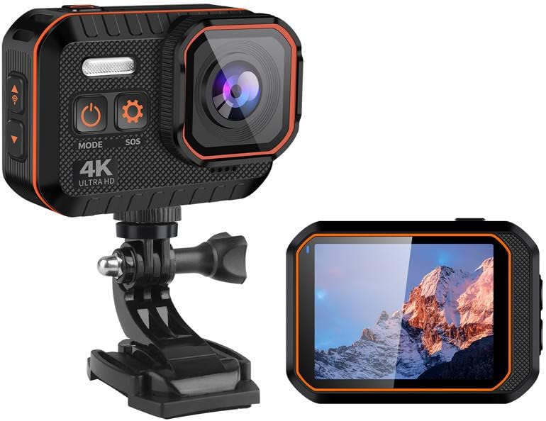 TECHDASH 4K Action Camera- Underwater Camera IPX8 Waterproof, 170 ...
