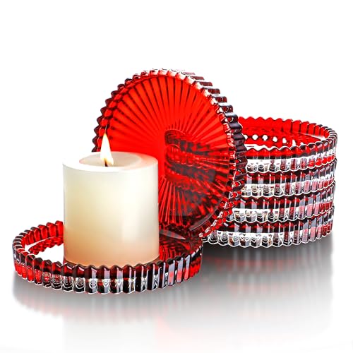 Red Crystal Candle Holders – The 16 best products compared - Product ...