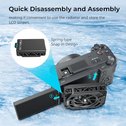 SMALLRIG Camera External Cooling System for Sony Mirrorless Camera ...