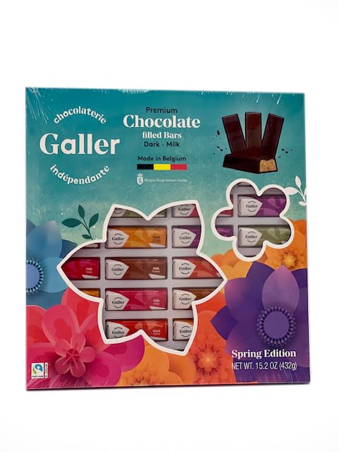 Amazon.com: Generic GALLER MINI CHOCLATE BARS SPRING EDITION 36 COUNT ...