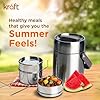 Buy Kraft Perma Therm 3-Tier Stainless Steel Insulated Lunch Box -1.6L ...