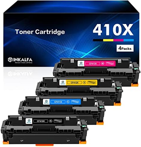 inkalfa 410X CF410X CF410A 410A Toner Cartouches de pour HP Color ...
