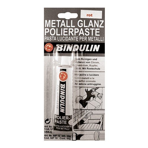 Bindulin Polierpaste f. Metall, rot : Amazon.de: Drogerie & Körperpflege