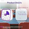 Amazon.com: Yunbaoit Visual Timer with Night Light, 60-Minute Countdown ...