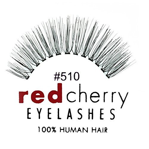 Amazon.com: Red Cherry False Eyelashes #510 (Pack of 3 Pairs) : Beauty ...