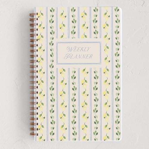 Amazon.com : Minted Limoncello 2026 Weekly & Monthly Undated Planner, 5 ...