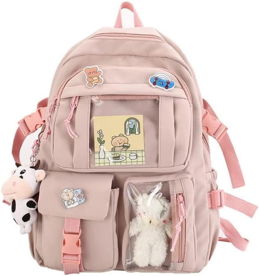 Amazon.com | ChenLee Kawaii Backpack Rucksack Aesthetic Student ...
