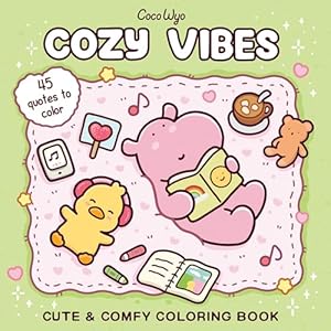 Cozy Cuties: Coloring Book for Adults and Kids (Cozy Spaces Coloring ...