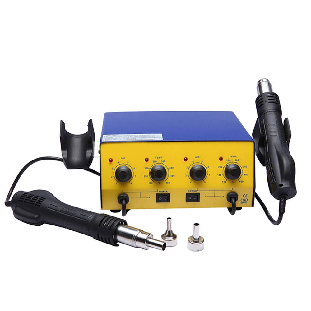 Buy DjfLight Soldering Station Hot Air , SMD 2 IN 1 rework station ...