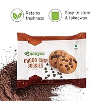 Chaayos Chai Time Snacks - Premium Chocochip Cookies - 450g (18 Packs ...