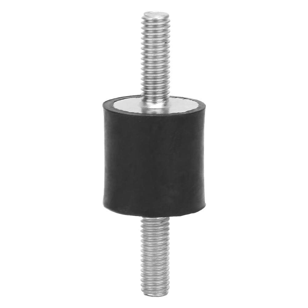4pcs M6 Anti-Vibration Rubber Isolator Mounts with 2 Threaded Studs ...