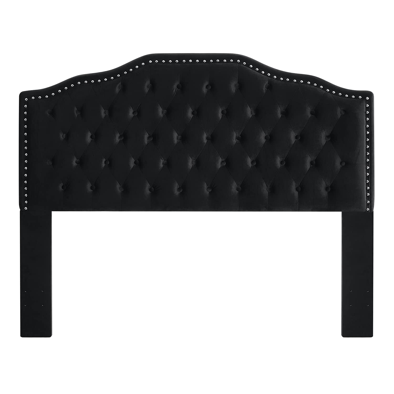 Snapklik.com : 24KF Upholstered Button Tufted Queen Size Full Size ...