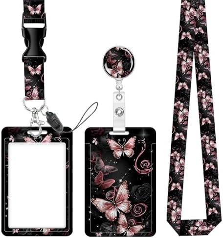 Amazon.com : Badge Reels Retractable with Carabiner Reel Clip, ID Name ...