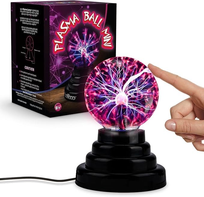 Buy VIHM Mini Plasma Ball Light 3 inch, Static Electricity Globe ...