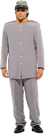 Amazon.com: Tabi's Characters Men's Civil War Confederate Soldier ...